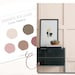 Pink Earth Tone Paint Color Palette | Sherwin Williams Color of the ...