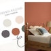 Rich Earth Tone Paint Color Palette Mid Century Modern Paint Colors ...