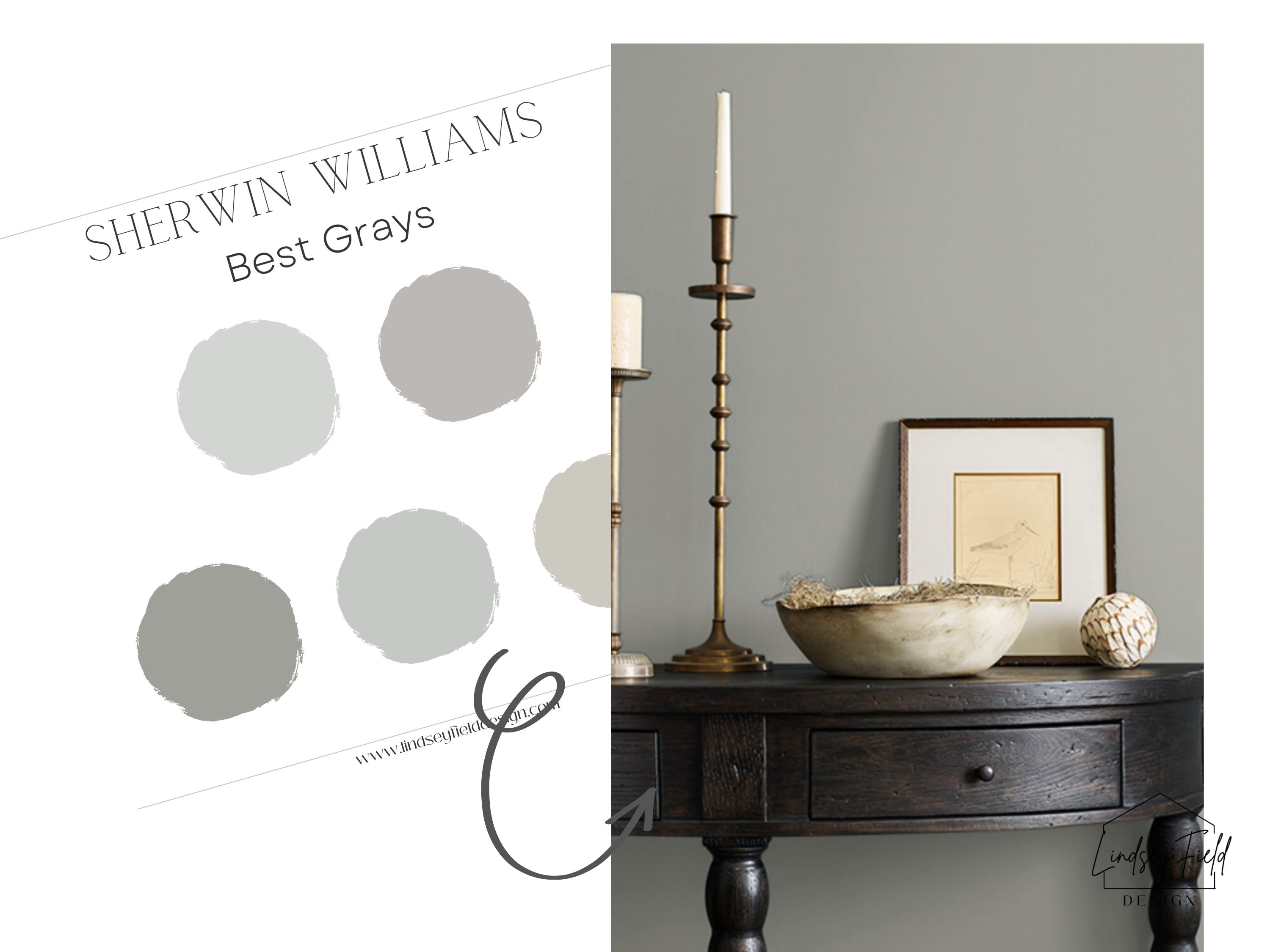 SW Best Gray Paint Colors | Sherwin Williams | Professional Paint Color ...