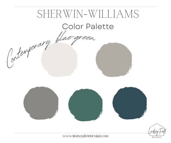 Colores Verde Azulado De Sherwin Williams