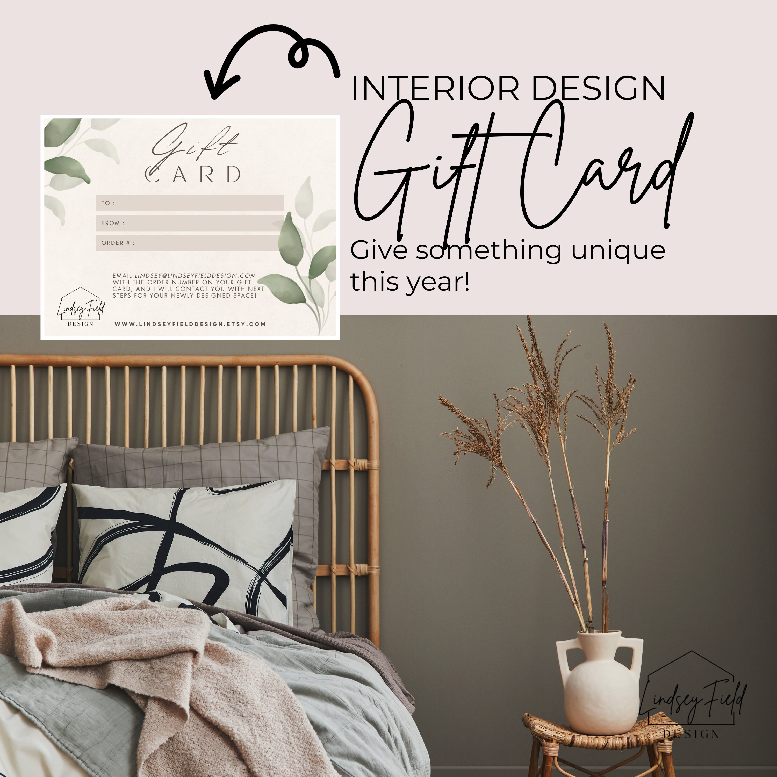 Interior Design Gift Card | Livingroom Design | Bedroom Design | Home ...