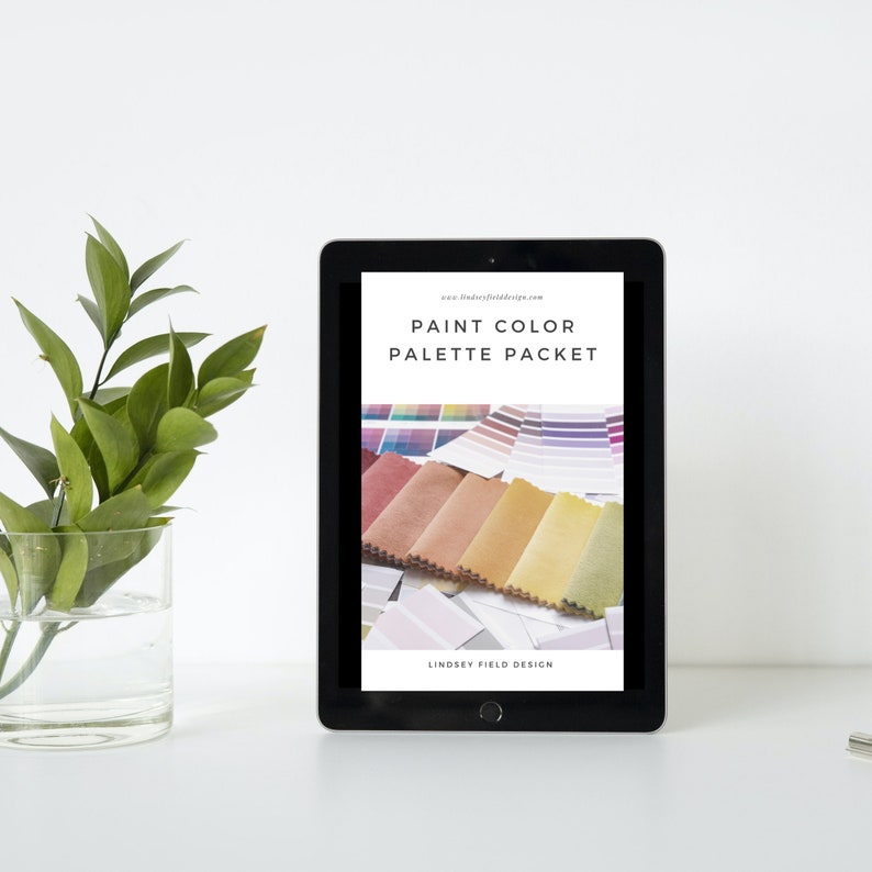 Indigo and Honeycomb Color Palette Benjamin Moore E-design - Etsy
