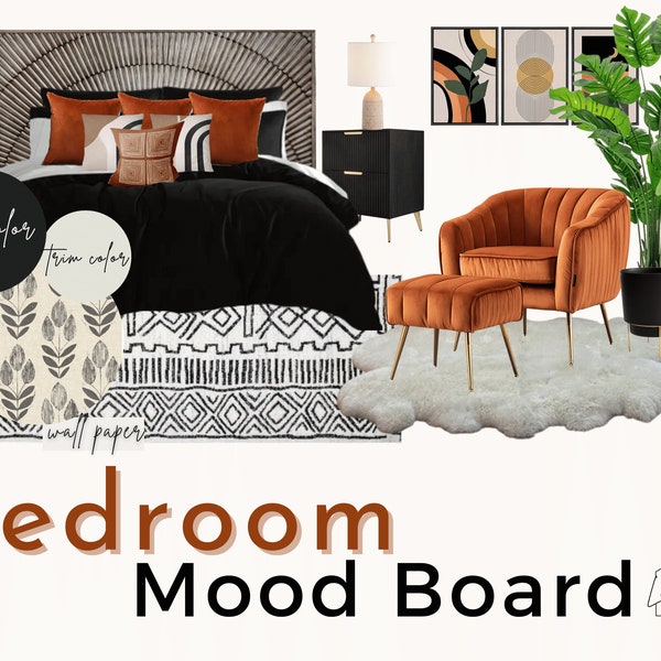 Glam Mood Board - Etsy