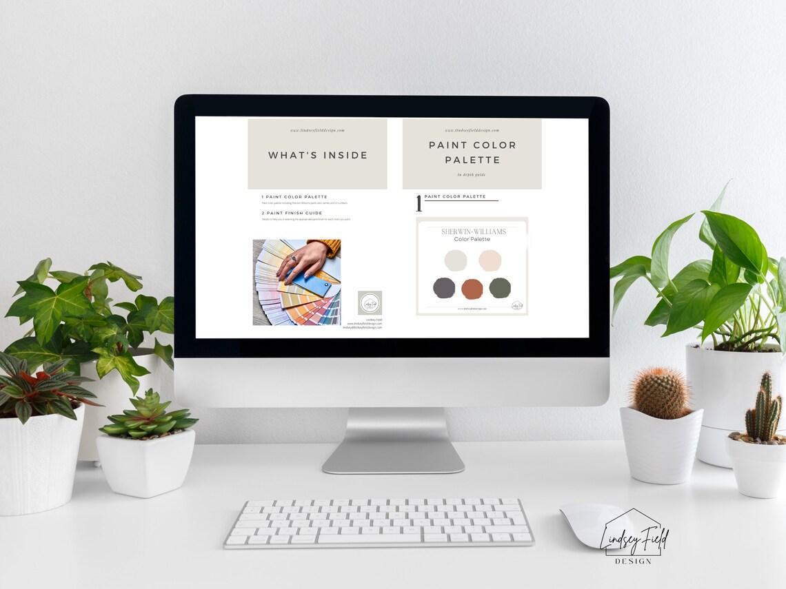 Rich Earth Tone Paint Color Palette Mid Century Modern Paint Colors ...