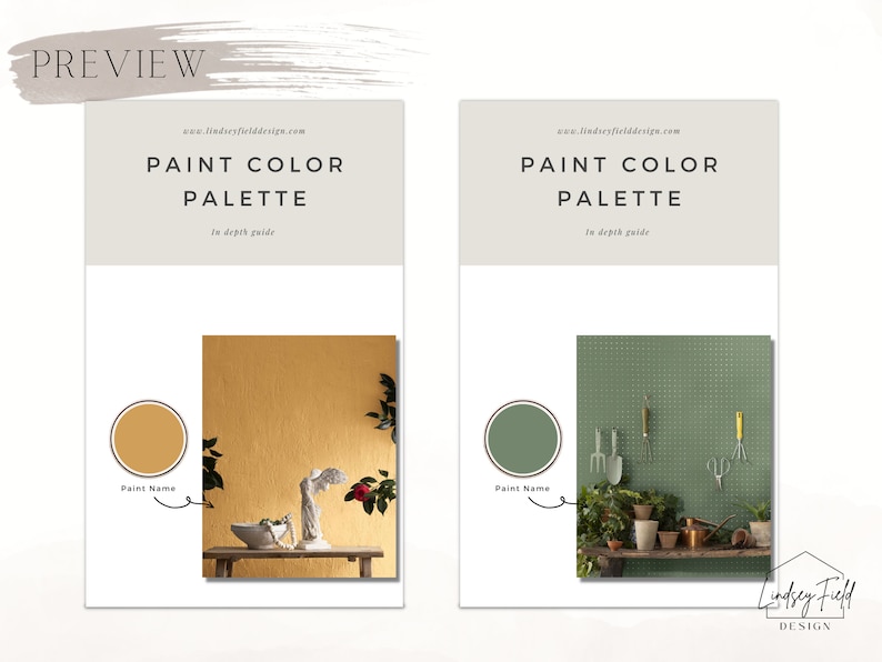 Earthy Yellow, Green, and Pink Paint Color Palette | Swiss Coffee ...