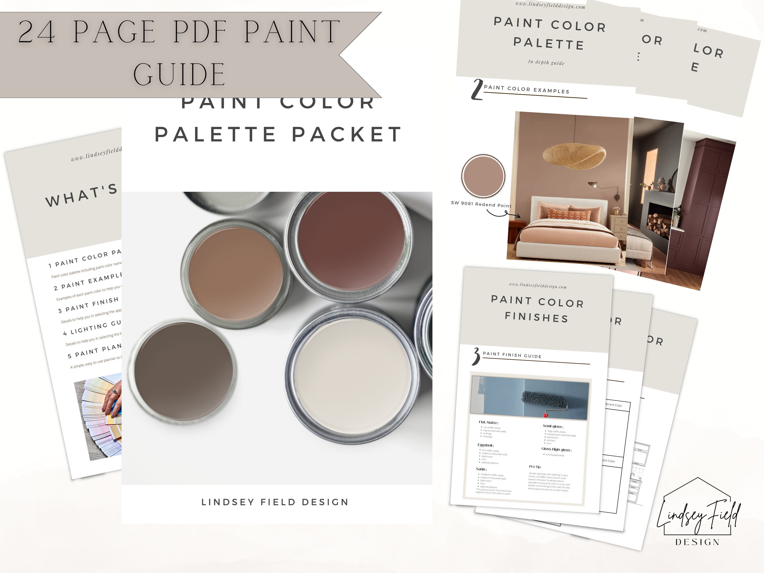 SW Redend Point Color Palette | Sherwin Williams | Professional Paint ...