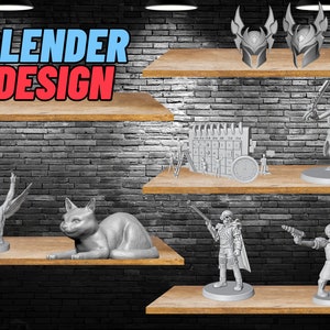 Custom STL & 3D CAD Files for Professional and Hobbyist 3D Printing ...