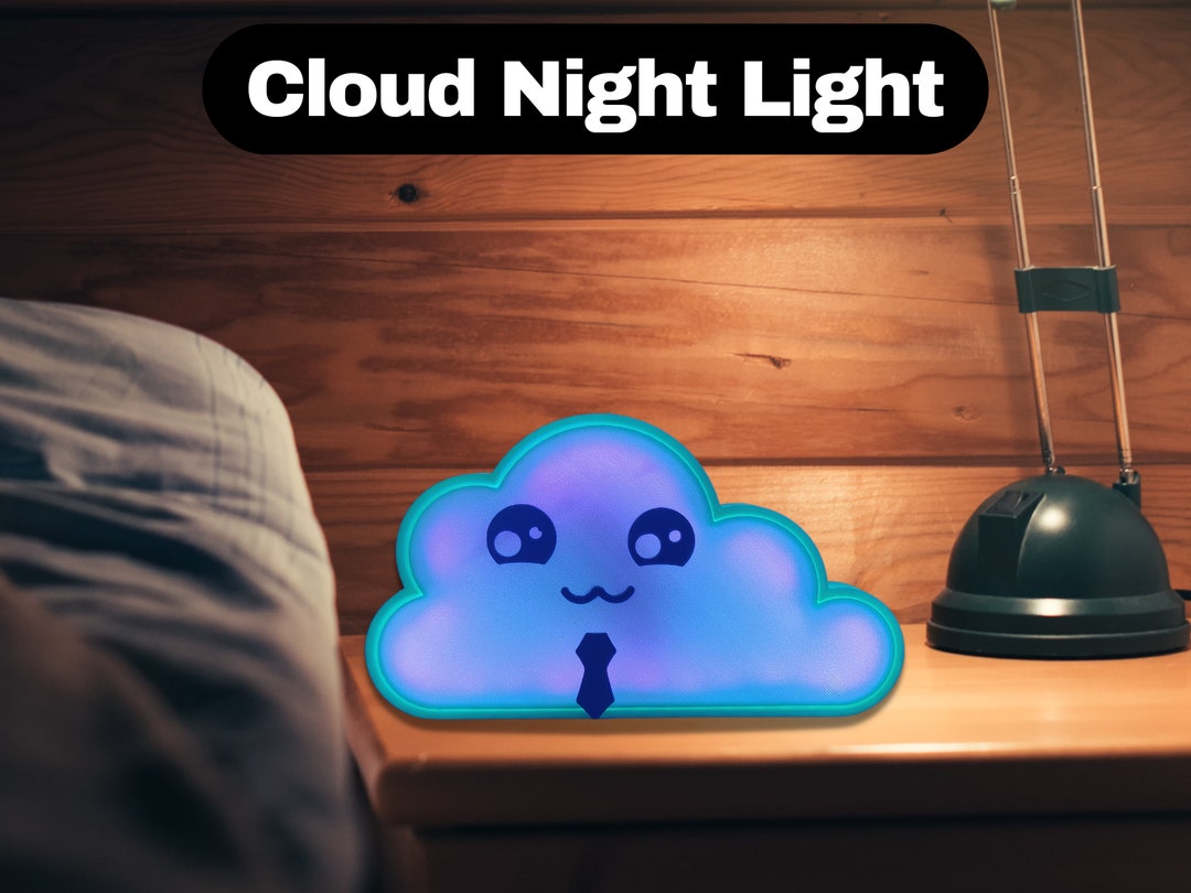 Kawaii Night Light Cloud RGB Color Changing - Etsy