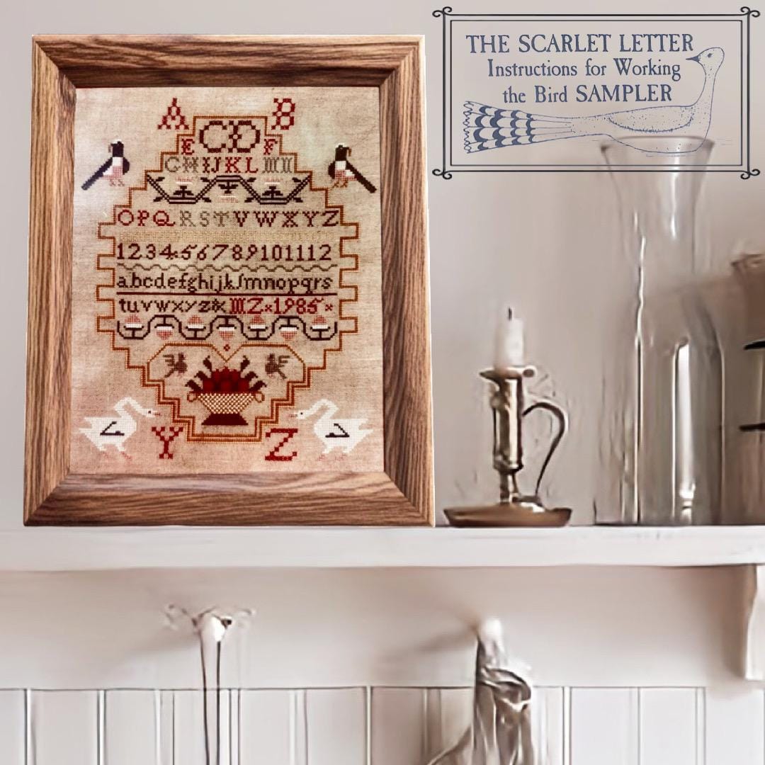 THE SCARLET LETTER Instructions for Working the Bird Sampler ...