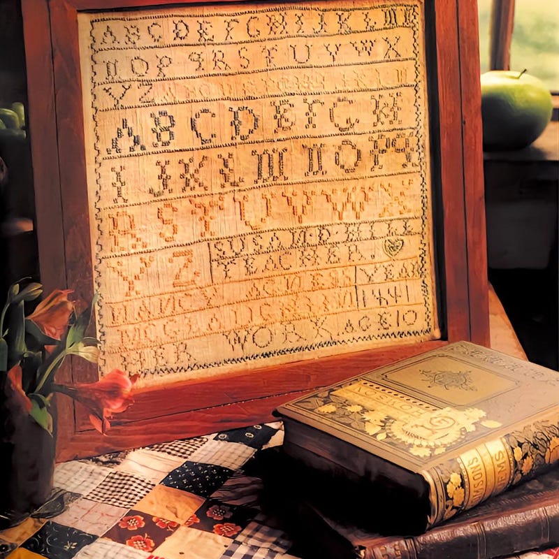 Sampler Antique - Etsy