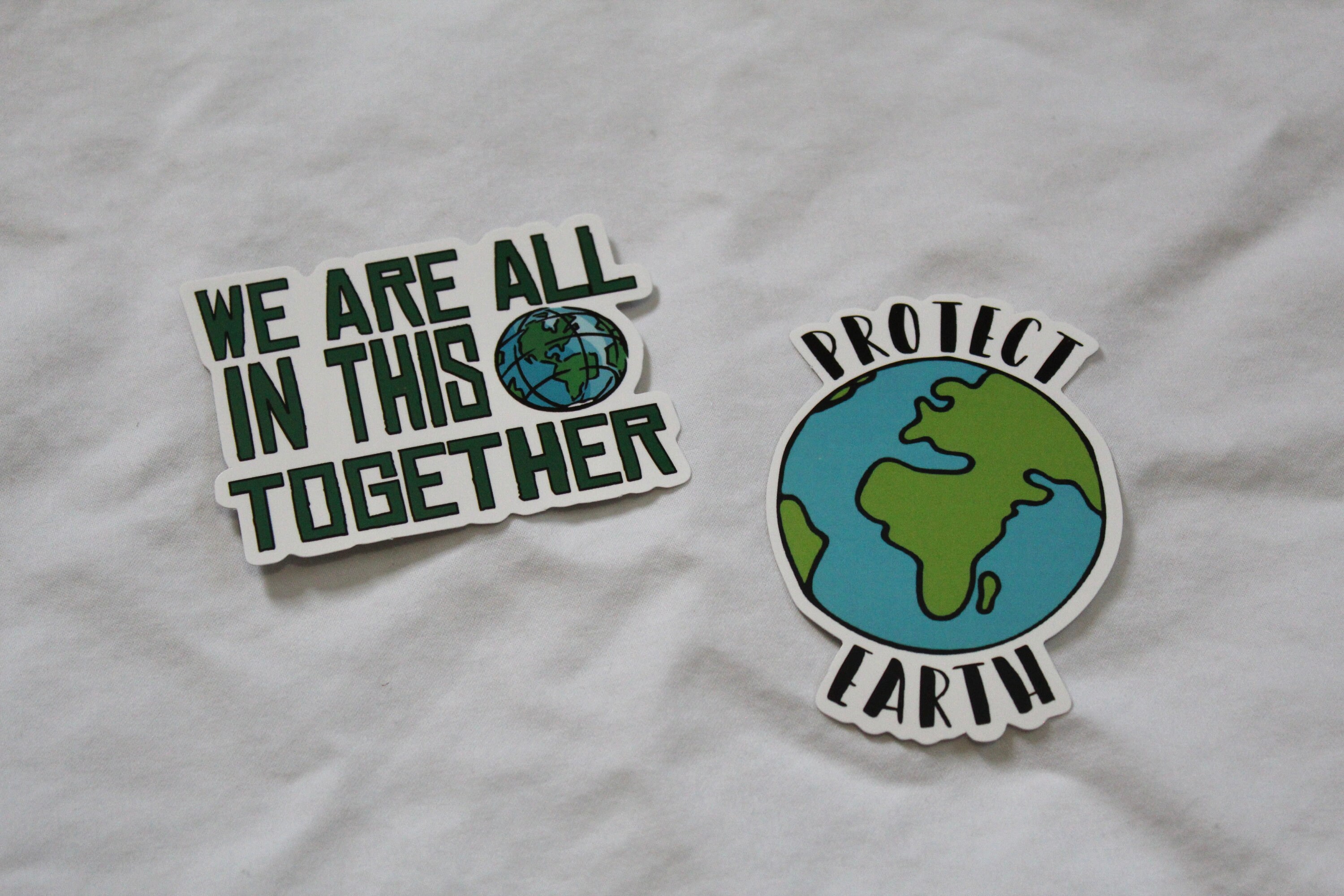 Protect Earth Together Sticker Pack - Etsy