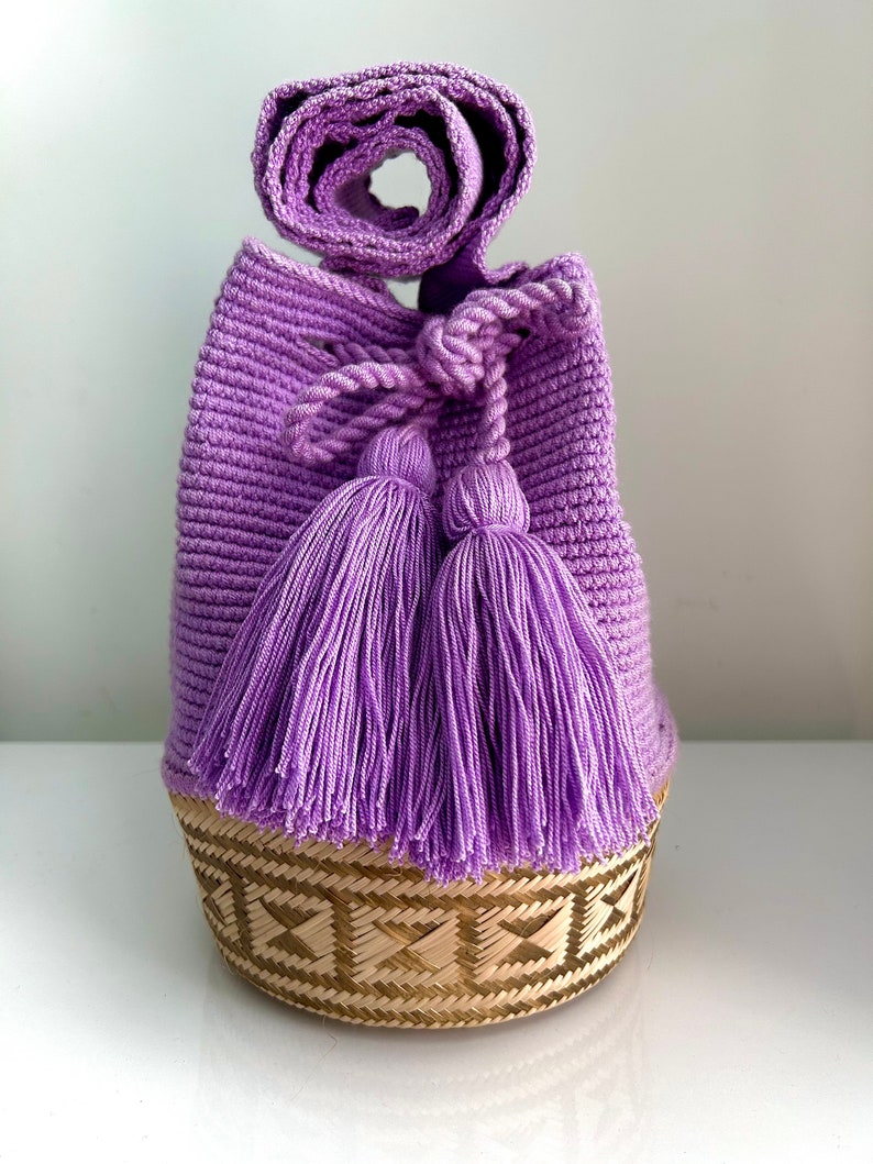 Wayuu Bag Base Canasto Paja Mawisa - Etsy