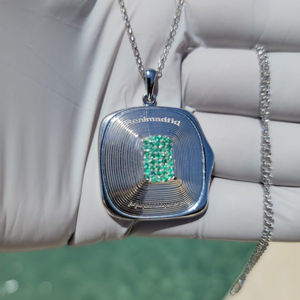 Real Madrid Pendant Silver - Etsy