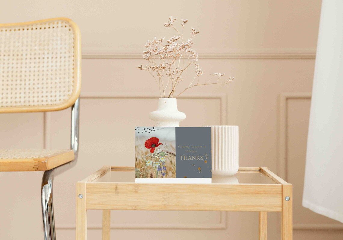 Carte remerciement merci Printable numérique digital - Etsy France