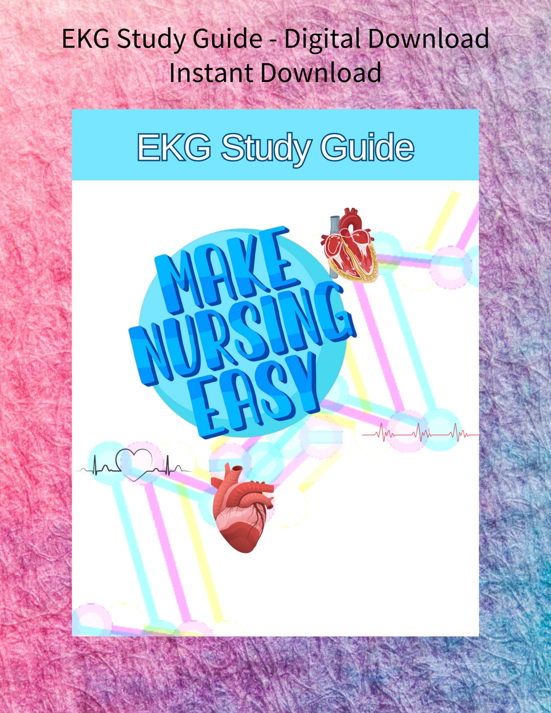 EKG Study Guide Digital Copy - Etsy
