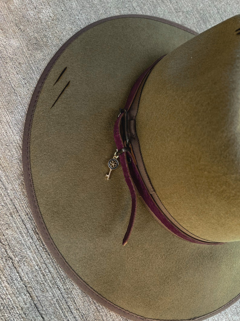 Fearless Burned Rancher Hat Olive Green - Etsy