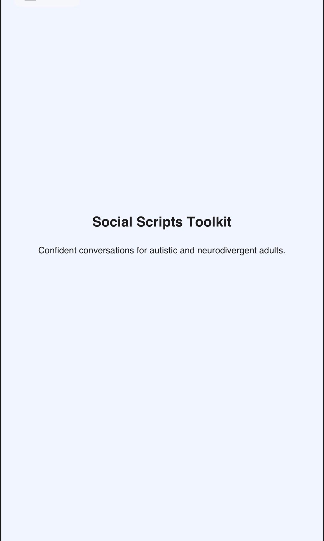 Social Scripts Toolkit for Neurodivergent Adults | Printable Self ...