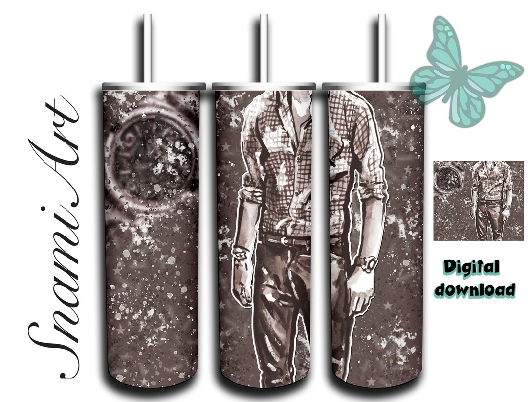 Cool Guy - Design for 20oz Skinny Tumbler Sublimation for Straight ...
