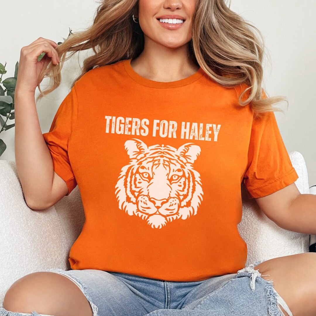 Tigers for Haley CU Tigers for Nikki Nikki Haley Tshirt 2024 President ...