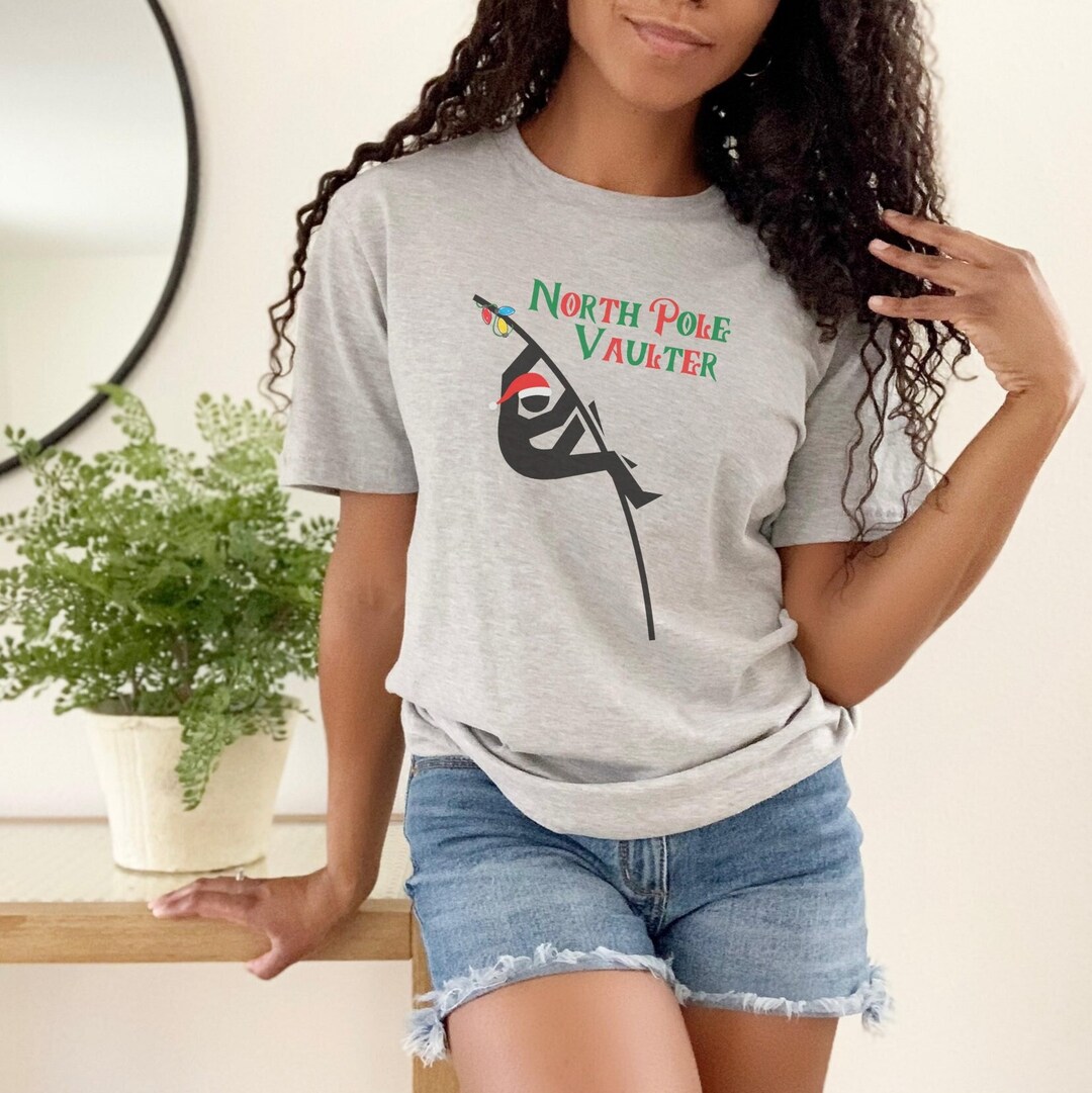 Pole Vault T-shirt, Gift Vaulter, Pole Vaulter Mom, Track & Field ...