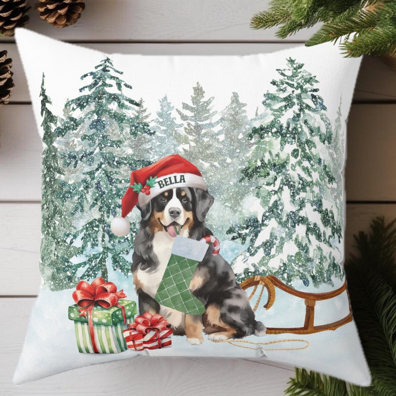 Bernese Mountain Pillows - Etsy