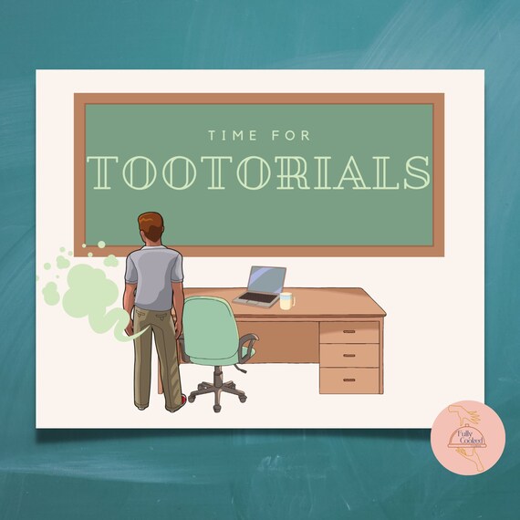 Classroom Poster PRINTABLE Humor Funny Toot Fart Joke Gag Gift - Etsy