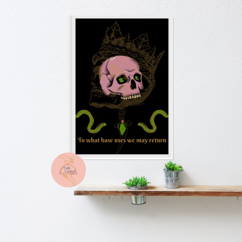 Shakespeare PRINTABLE, Hamlet Quote Poster, High School English ...