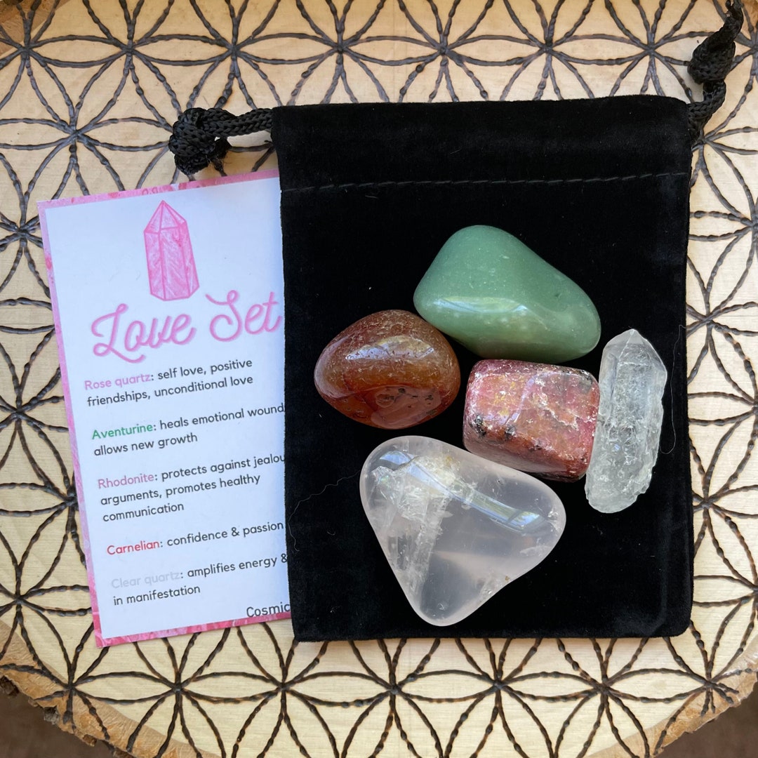 Love Crystal Set - Etsy