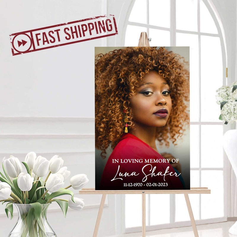 Funeral Memory Board - Etsy