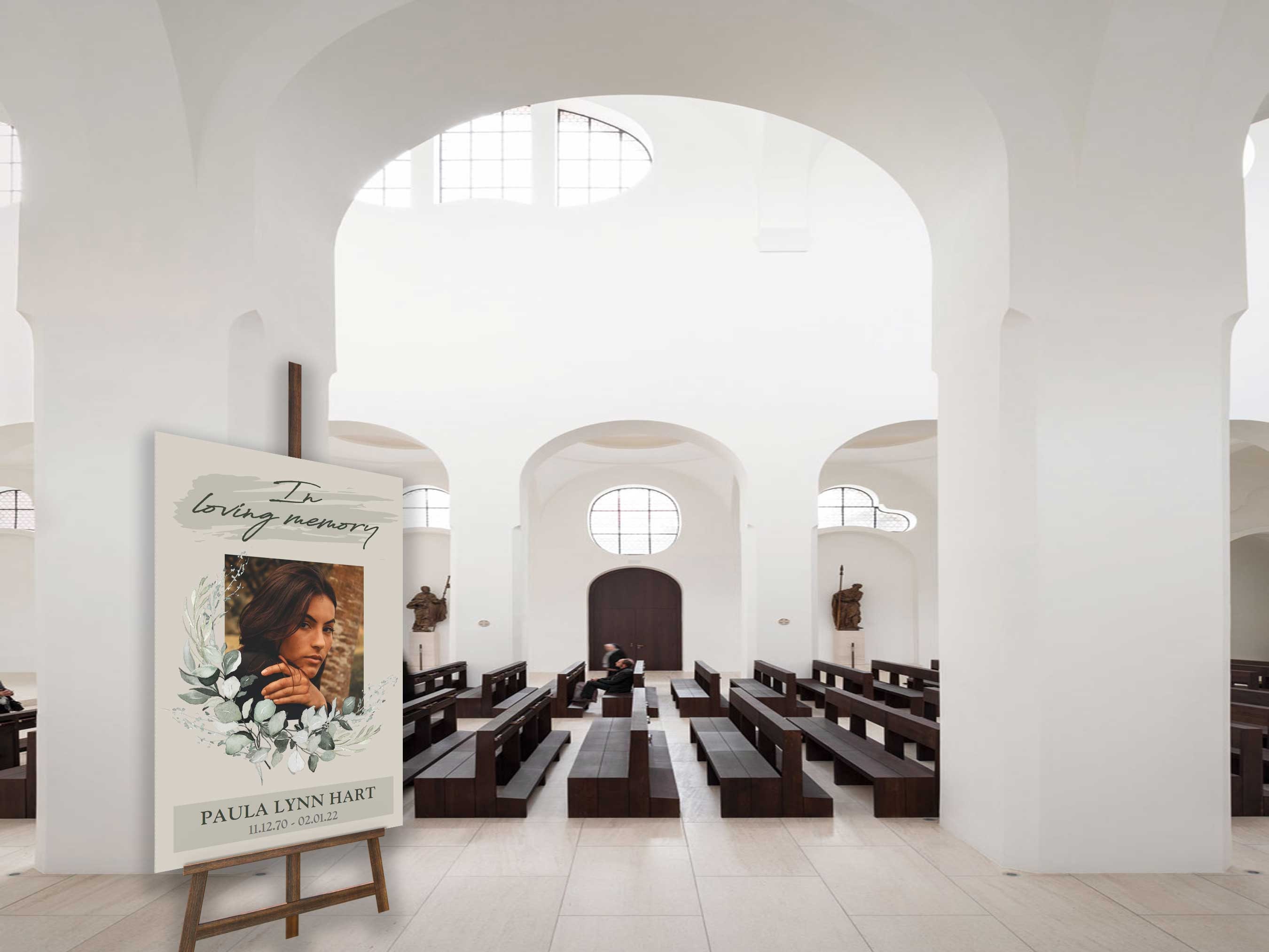 DIY EDITABLE Funeral Welcome Sign Celebration of Life Poster - Etsy