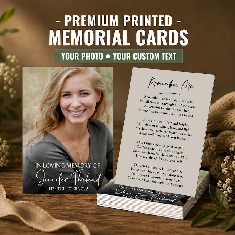 Personalized Prayer Cards - Etsy