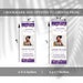 DIY EDITABLE Purple Memorial Bookmark Template for Celebration - Etsy