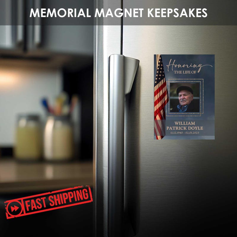 Memorial Magnet - Etsy