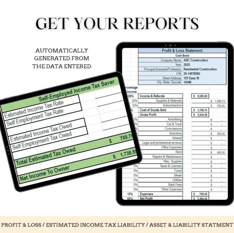 General Ledger & Financial Statement Generator - Individual/sole ...