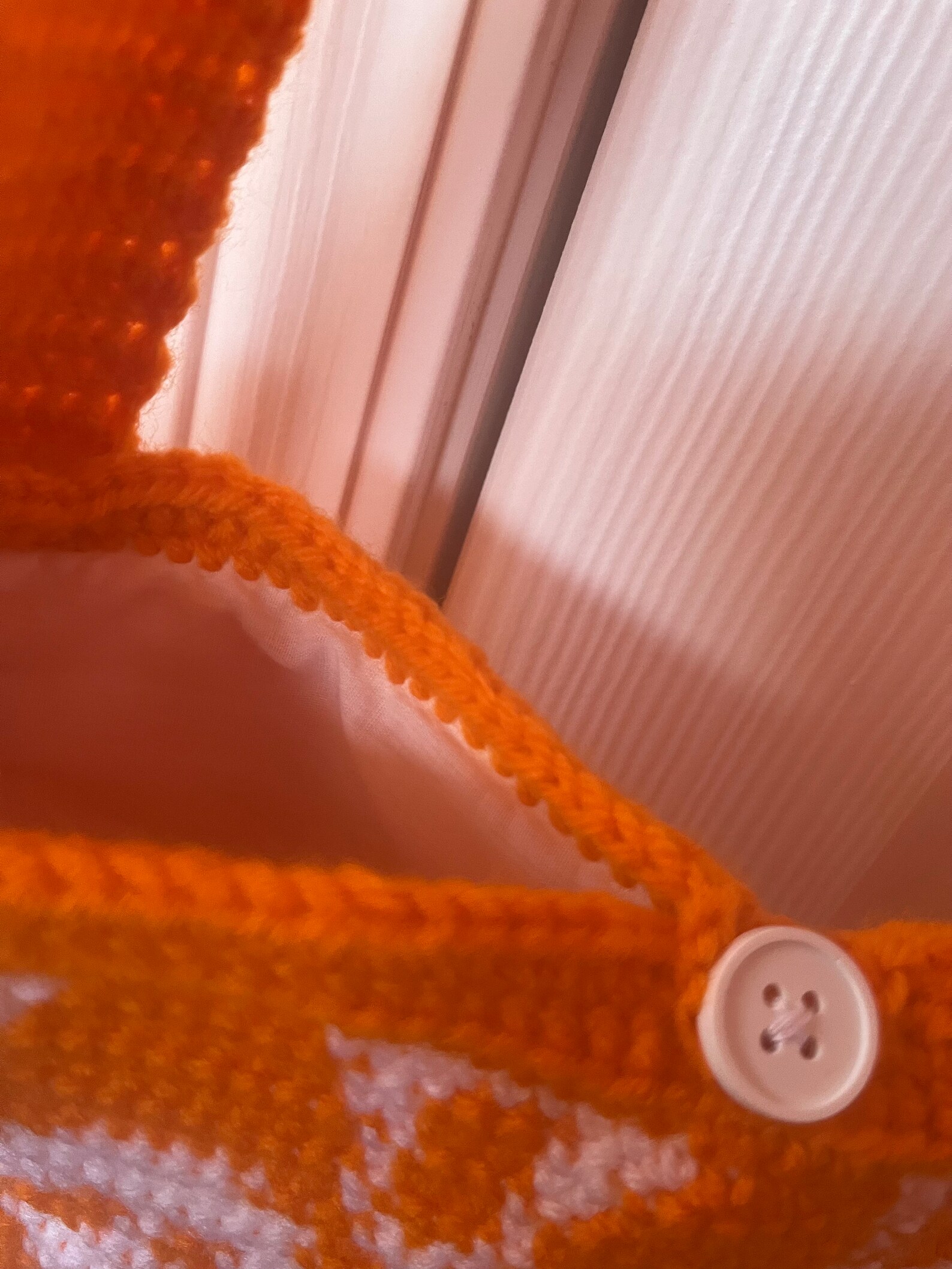 Orange Ghostface Crochet Bag - Etsy