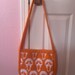 Orange Ghostface Crochet Bag - Etsy