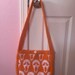Orange Ghostface Crochet Bag - Etsy