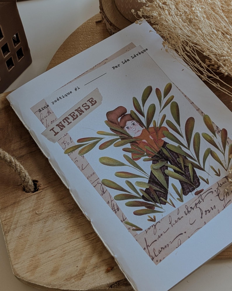 INTENSE - Fanzine de poesía ilustrada | Edición limitada - Etsy España
