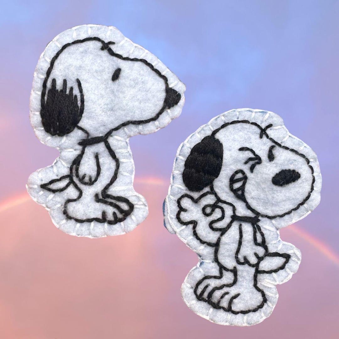 Snoopy Brooch - Etsy