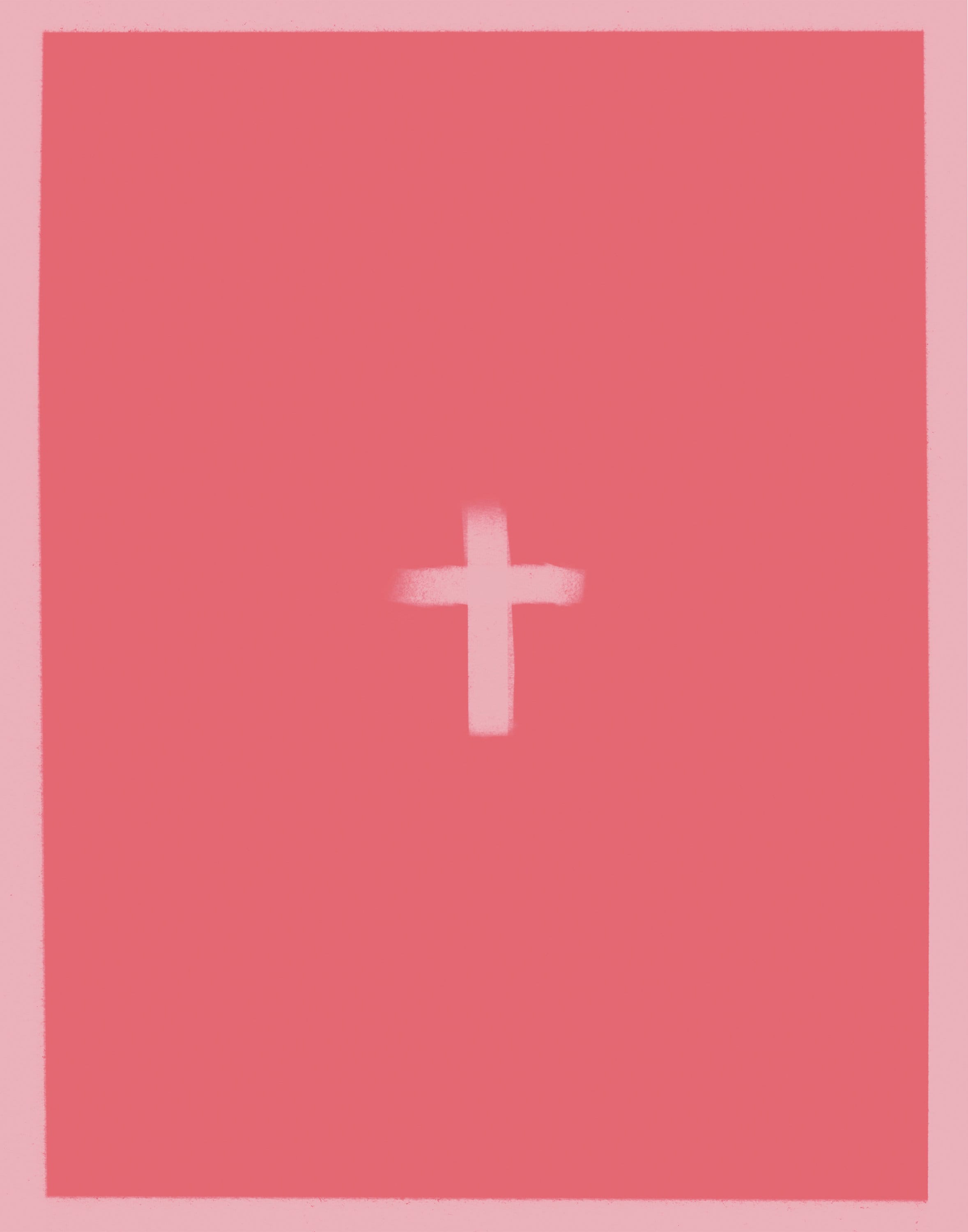 Pink Christian Wall Art, Large Christian Wall Art, Trendy Wall Print ...