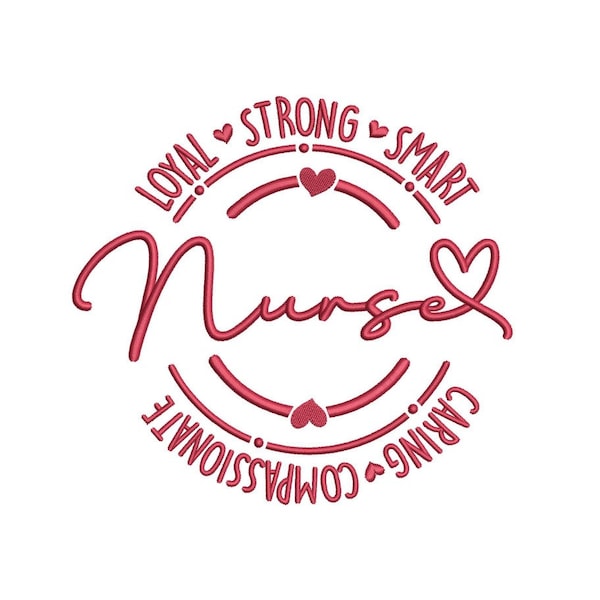 Nurse Embroidery - Etsy