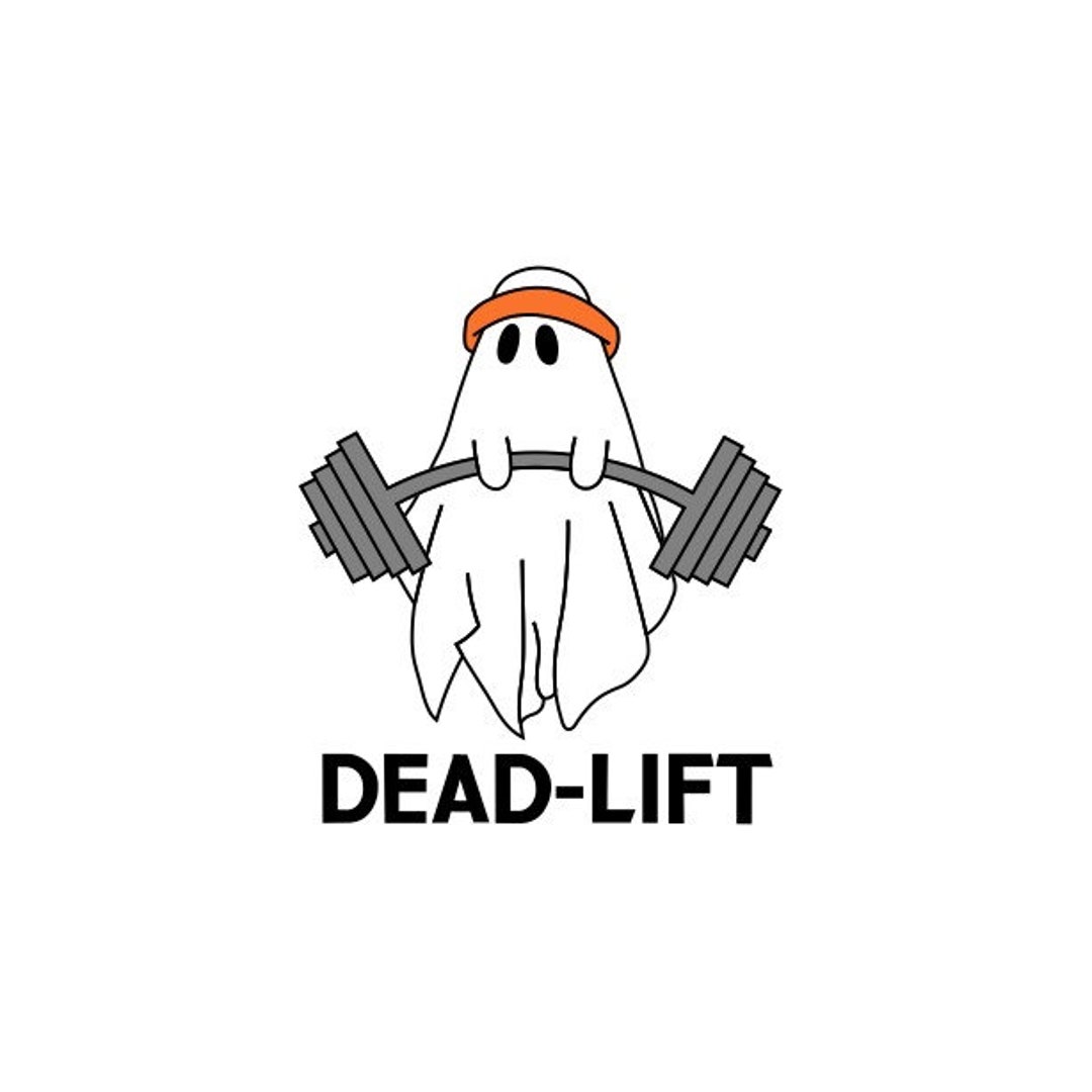 Gym Ghost PNG, Dead-lift PNG - Etsy