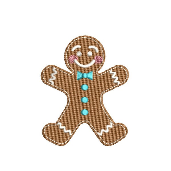 Gingerbread Embroidery Pattern - Etsy