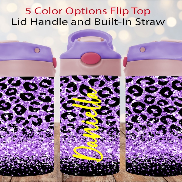 Custom Water Bottle Cheetah - Etsy