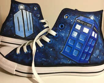 Hand Painted Custom Shoes Converse Art - Etsy
