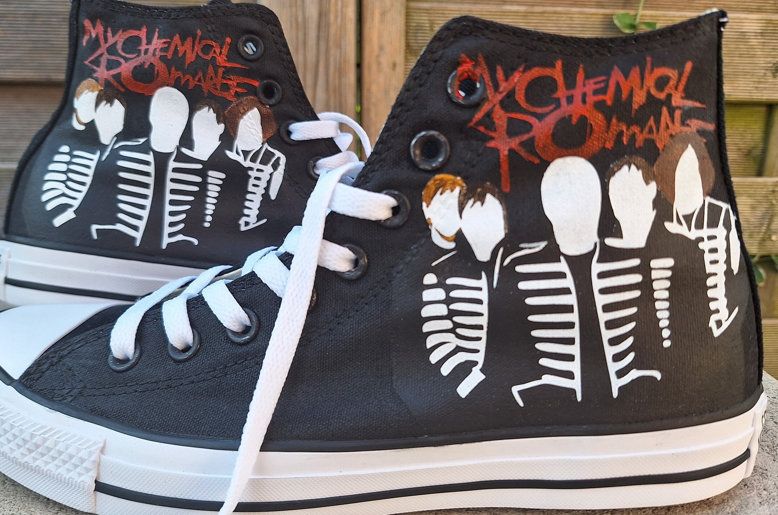 Hand Painted Custom Shoes Converse Art - Etsy