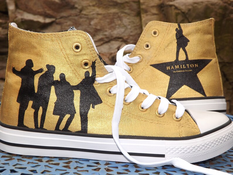 Hand Painted Musical Converse Shoes - Etsy