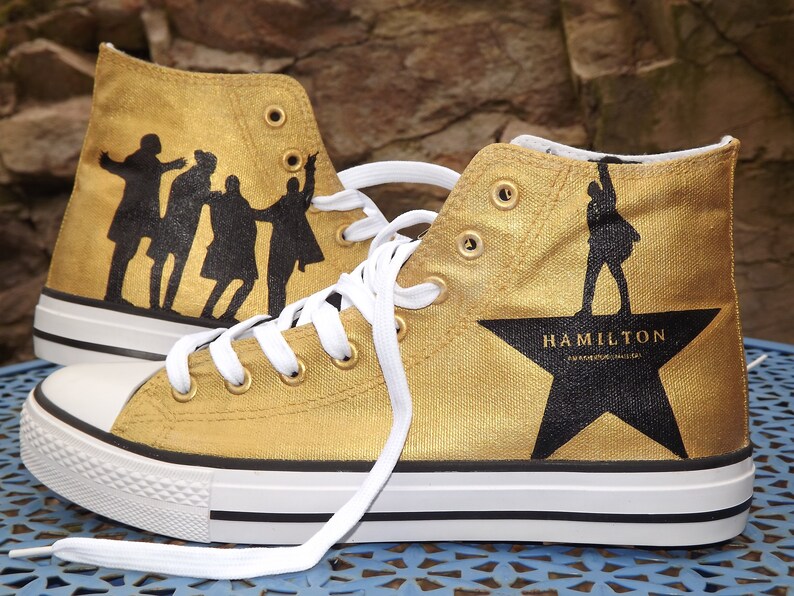 Hand Painted Musical Converse Shoes - Etsy