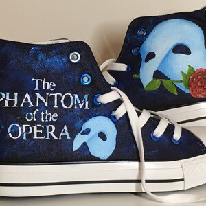 Hand Painted Musical Shoes Converse Art - Etsy