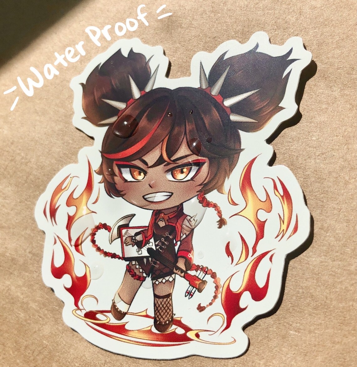 Xinyan Vinyl Sticker genshin Impact - Etsy